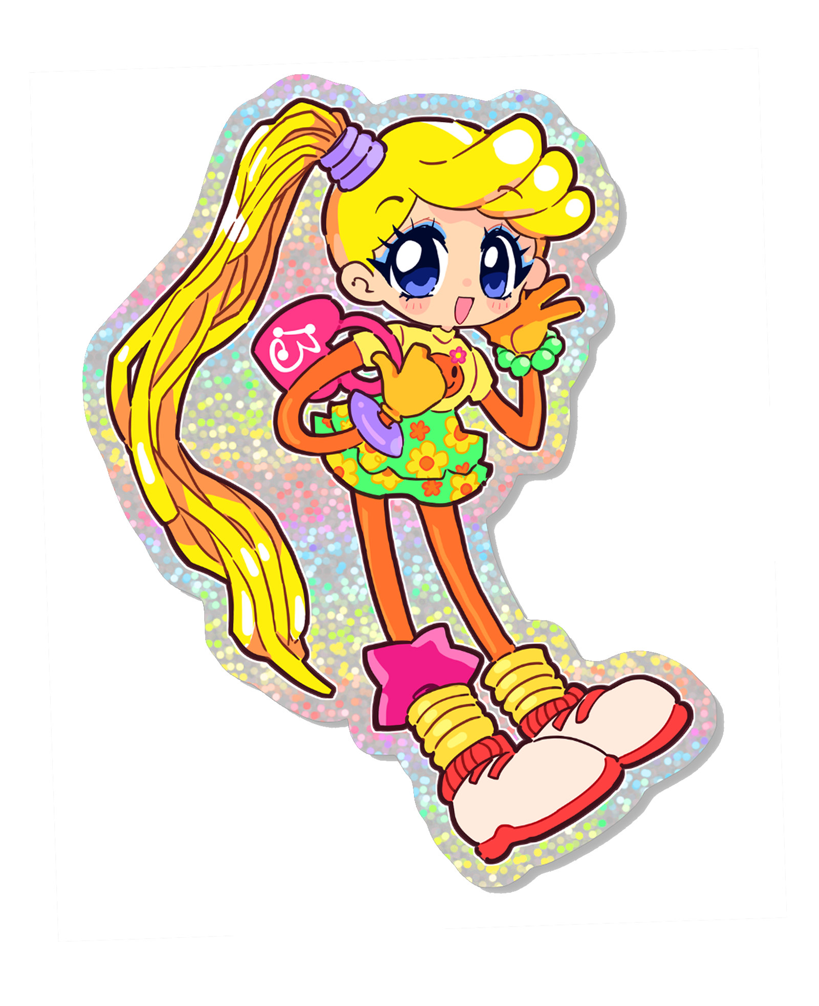 Betty Spaghetti Sticker – Ocean In Space