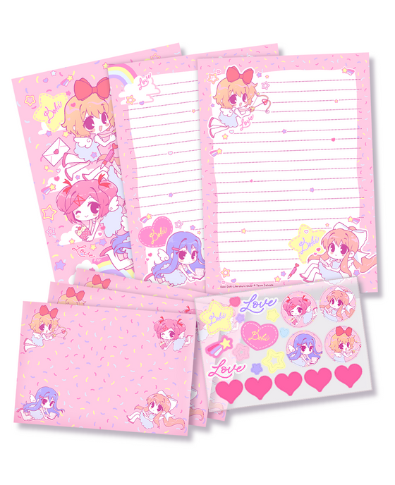Doki Doki Literature Club! Love Letter Stationery Set – Ocean In Space