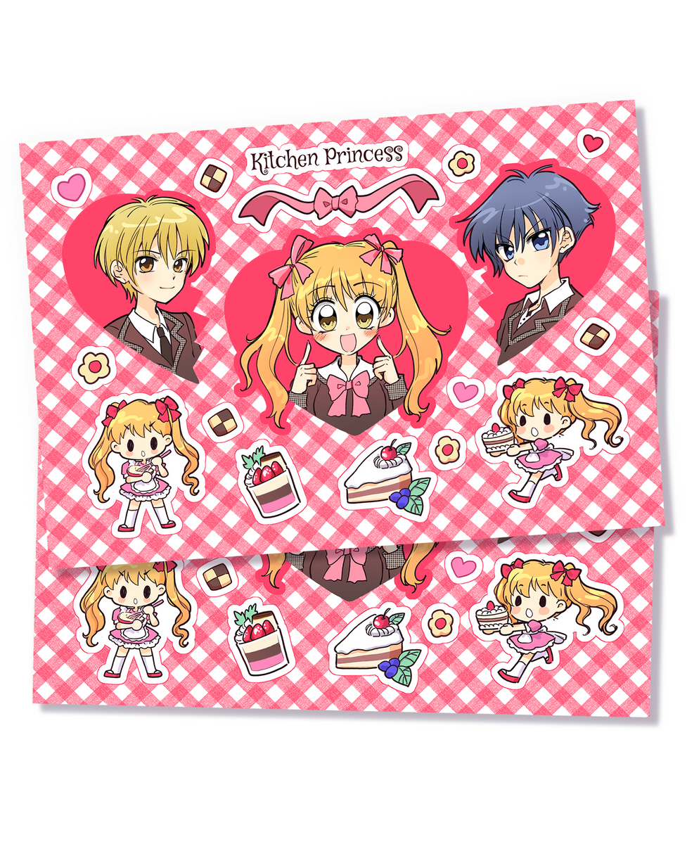 Kitchen Princess Sticker Sheets (Set of 2) – Ocean In Space