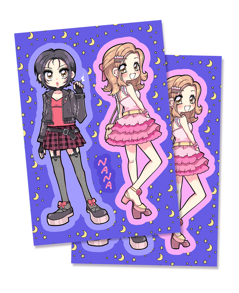 NANA Stickers (Set of 2) – Ocean In Space