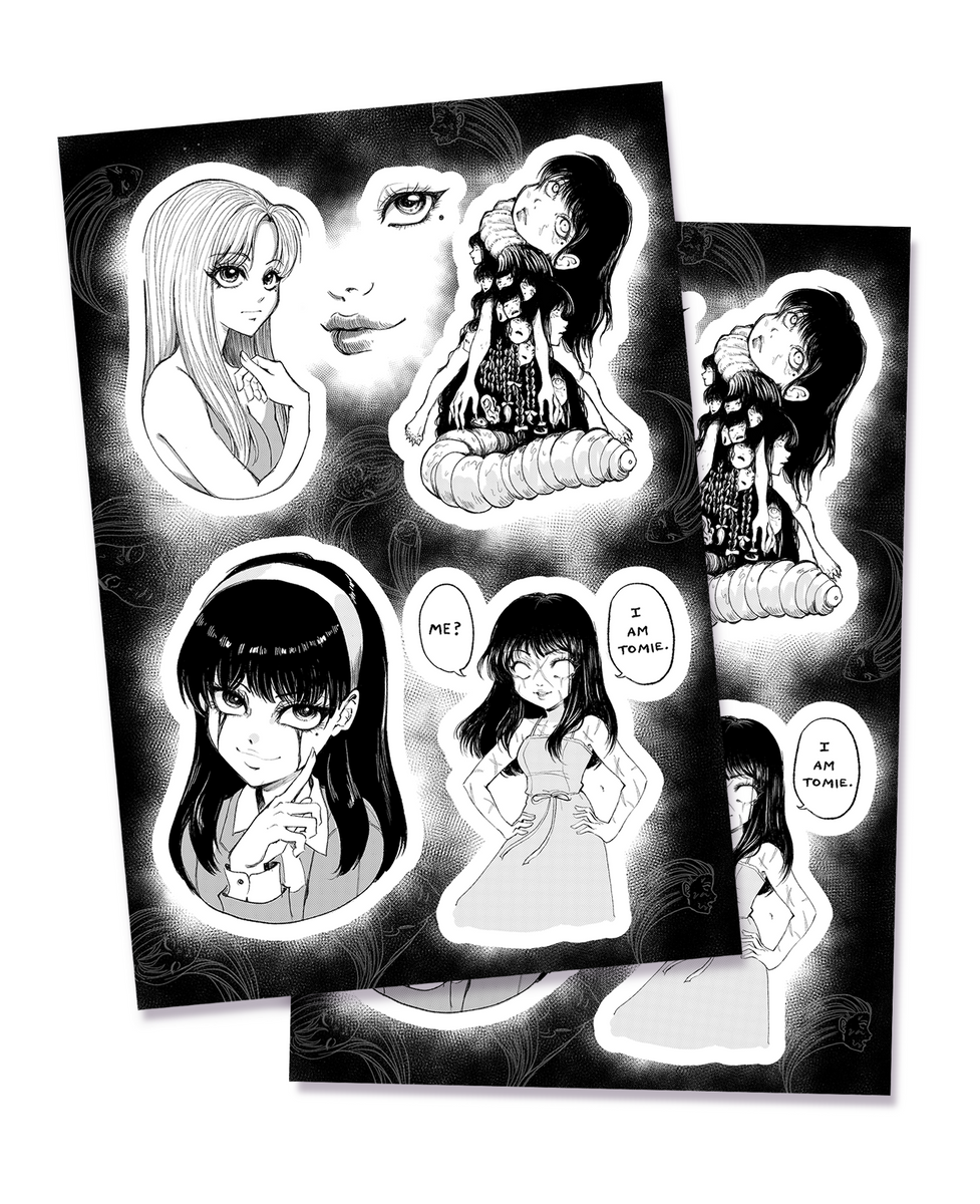 Tomie Sticker Sheets (Set of 2) – Ocean In Space
