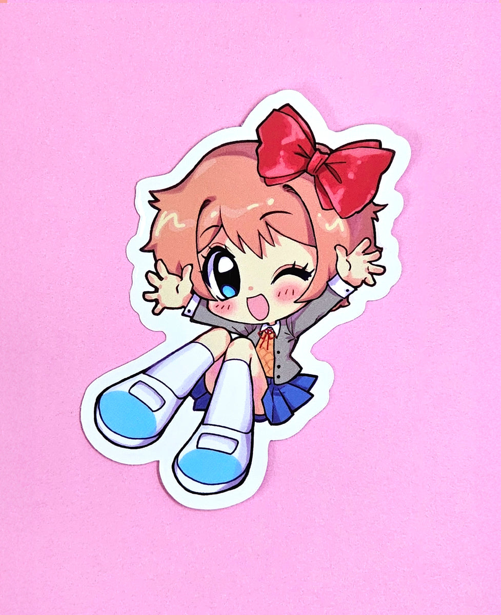 Sayori Diecut Sticker – Ocean In Space