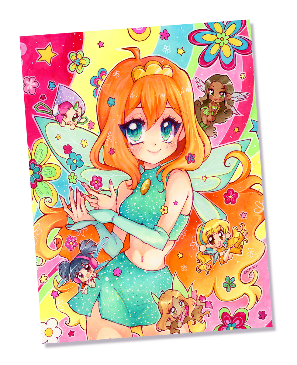 Winx Club Print – Ocean In Space